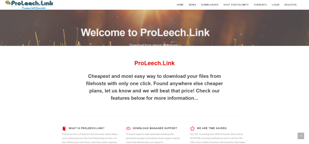 Proleechlink Premium Link Generator